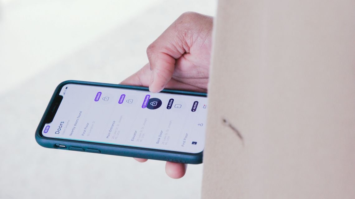 Mobile Access Control | Touchless, Secure Mobile App Unlock